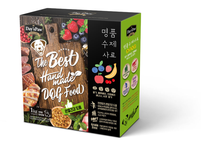 데이스포 관절피부체중 관리 명품수제사료 1kg 3종 비마이펫 크리에이터즈